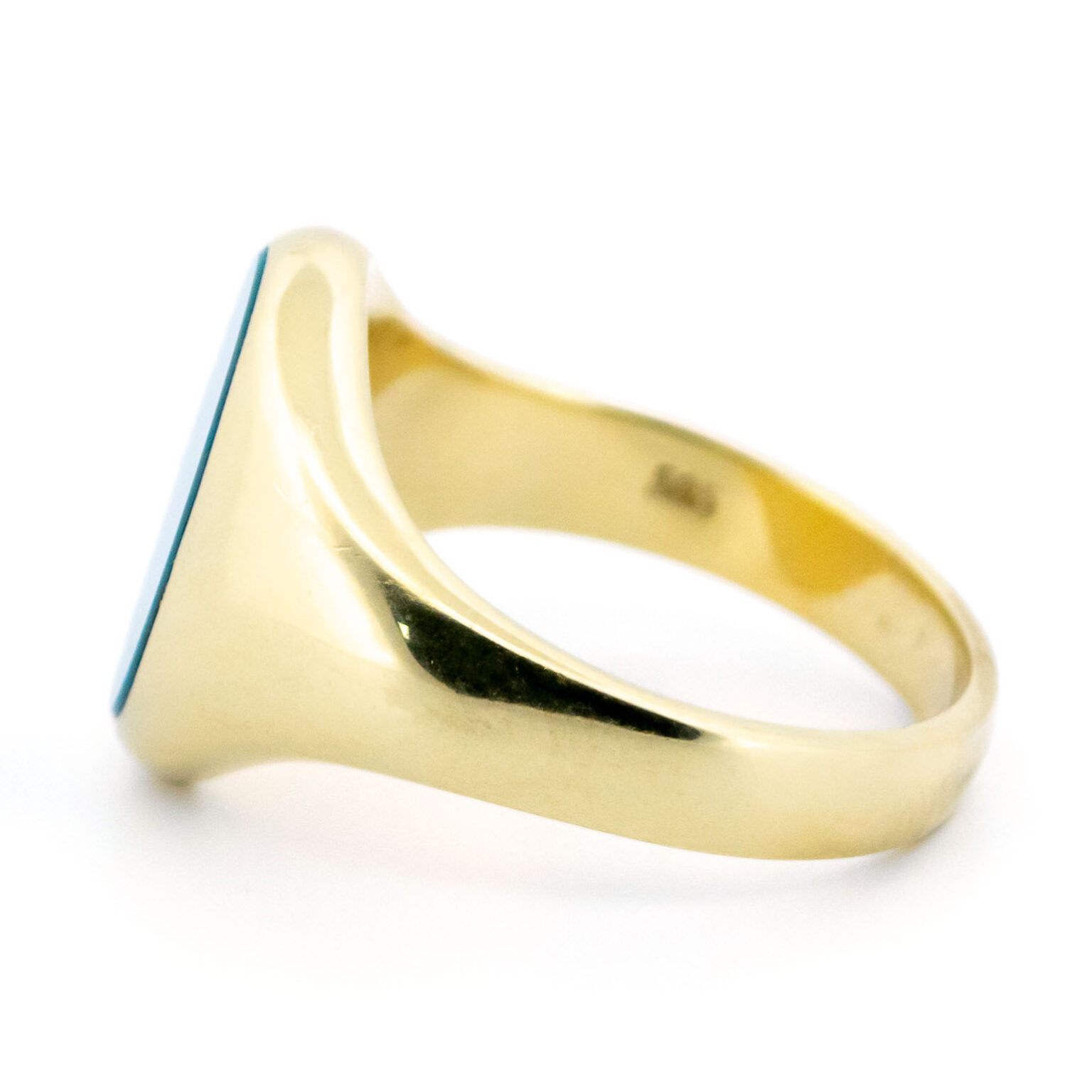 Agate 14k Signet Ring 13372-8159 - Binenbaum Antiques & Jewelry
