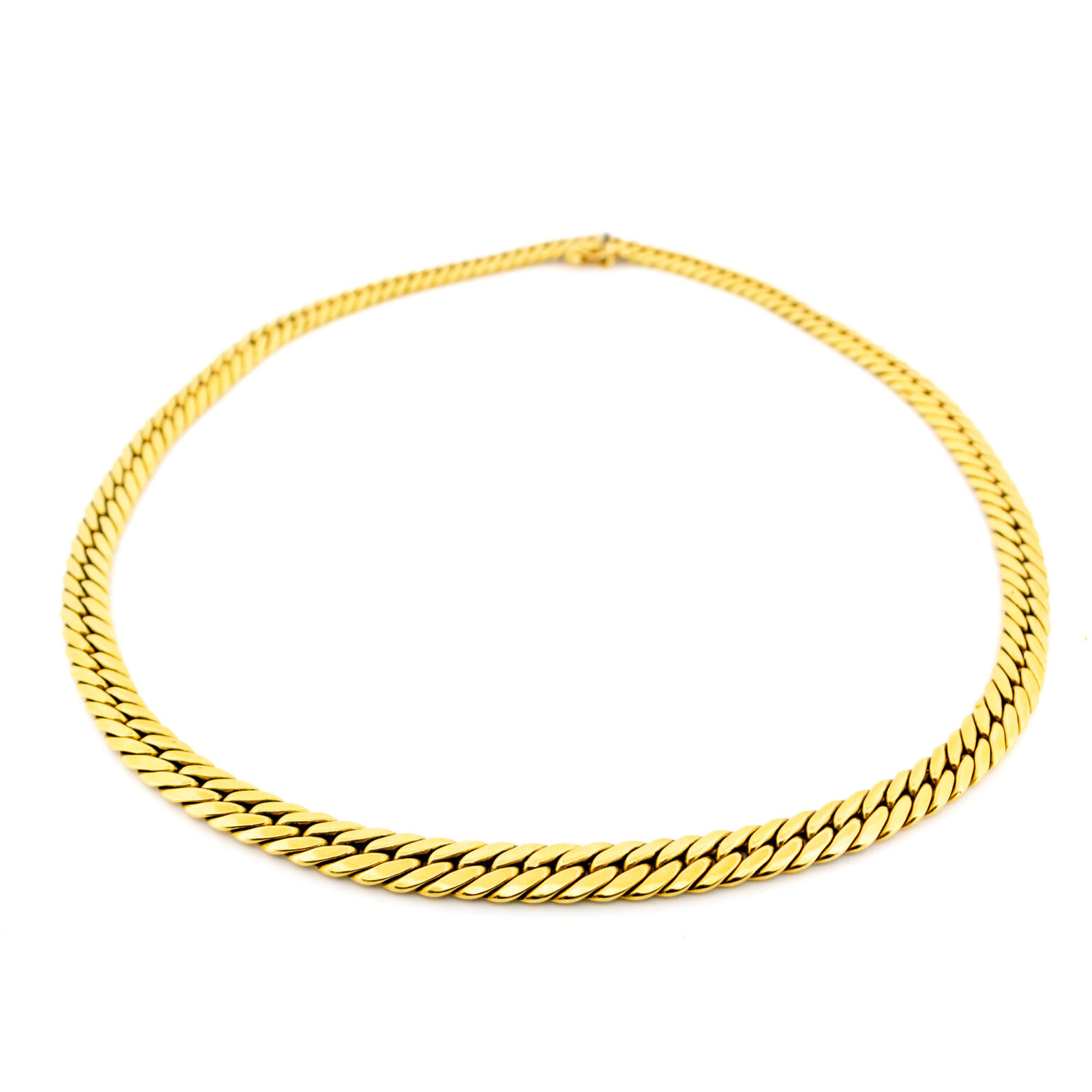 18k Curb Link Necklace 16769-8999 - Binenbaum Antiques & Jewelry