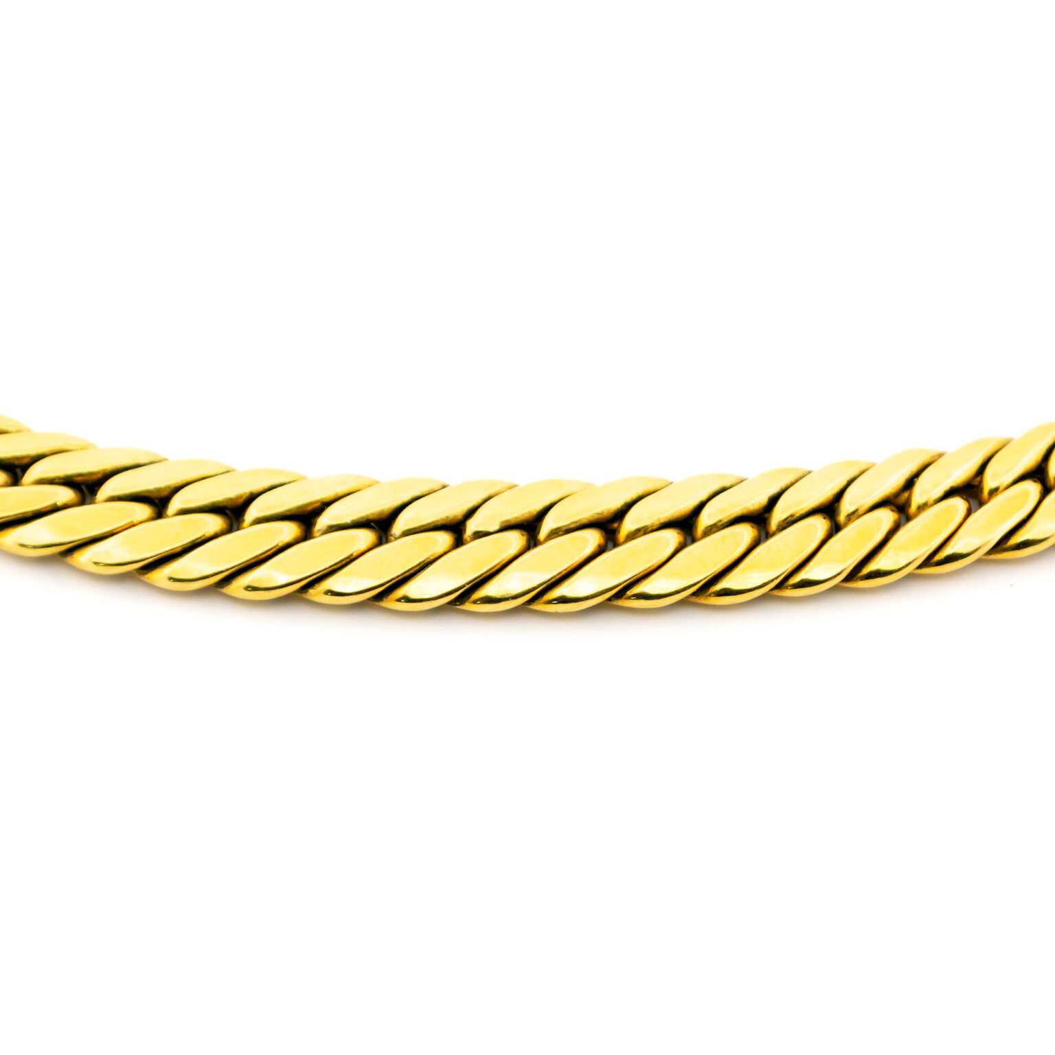 18k Curb Link Necklace 16769-8999 - Binenbaum Antiques & Jewelry