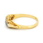 Diamond 18k Row Ring 17759-9276 - Binenbaum Antiques & Jewelry